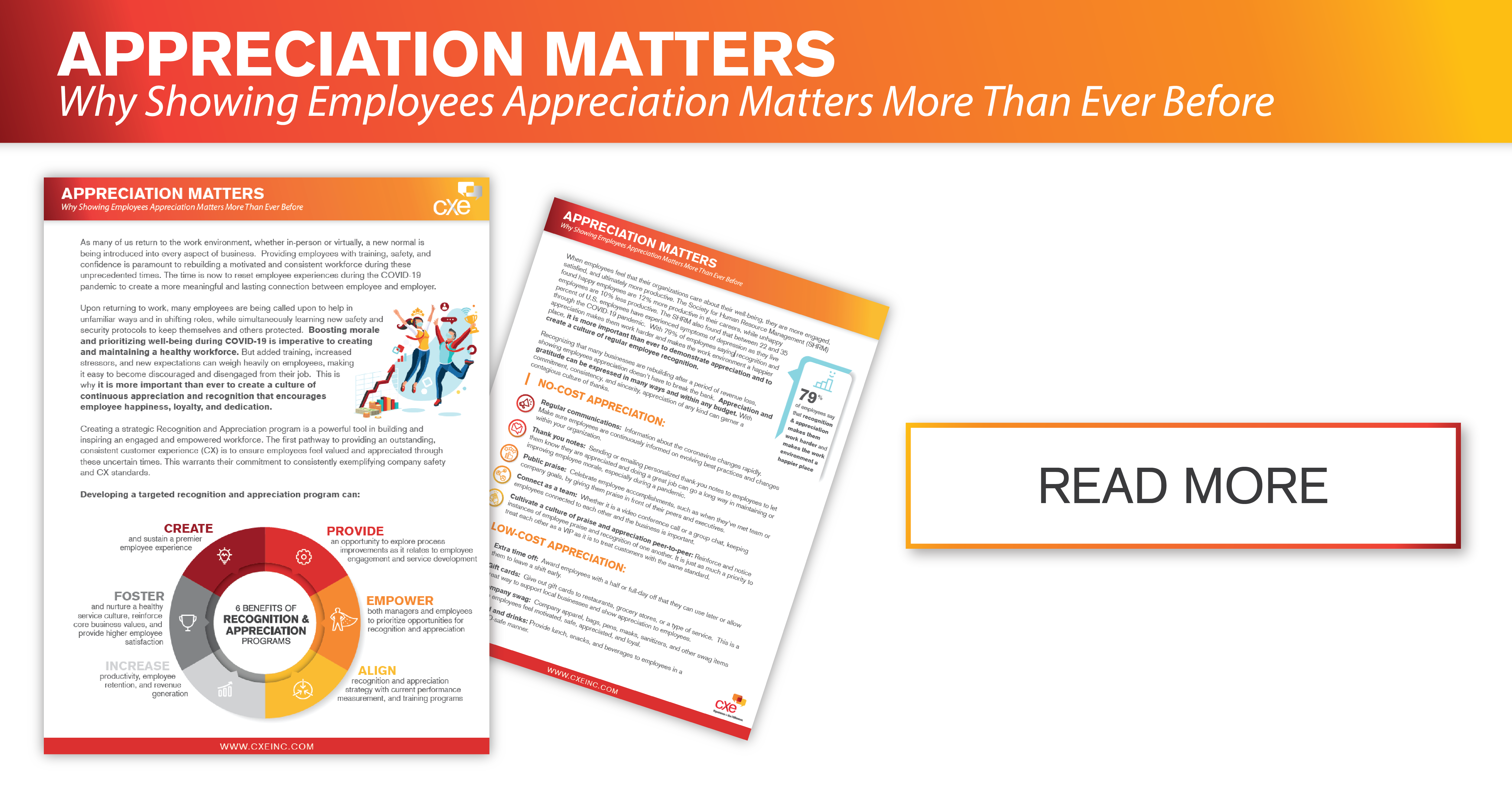 Appreciation Matters: Employee Appreciation Matters More | CXE